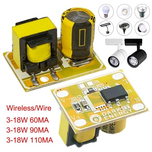60mA 90mA 110mA Power Supply Drivers 3-18W Lighting Transformer T5 T8T ...