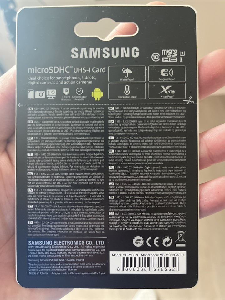 Samsung 32GB Microsdhc Evo Plus Memory Card W/Adapter | eBay