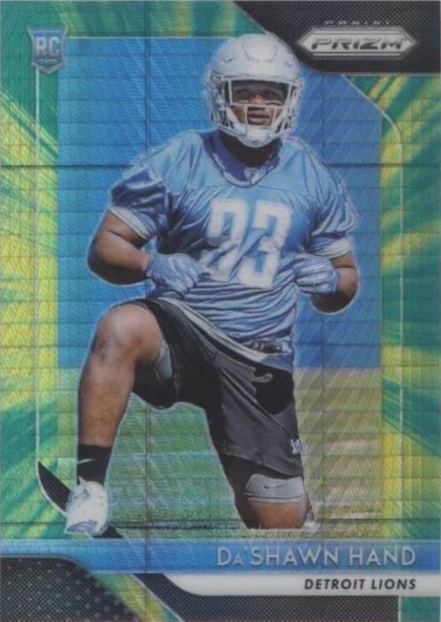 2018 Panini Prizm - Rookie Da'Shawn Hand #272 Hyper Prizm /275 (RC) for ...