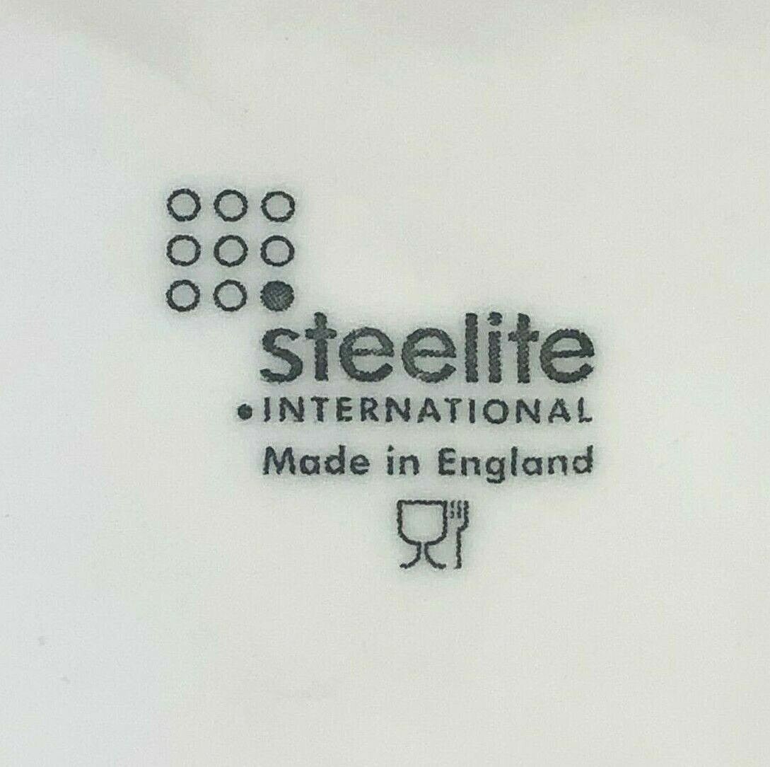 Steelite International White Monte Carlo One 6-1/2" Bread & Two 8 ...
