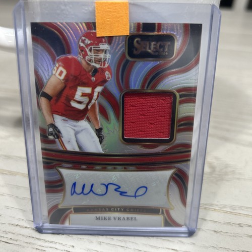 2024 Panini Select - Signature Memorabilia Mike Vrabel #SM-MVL Silver ...