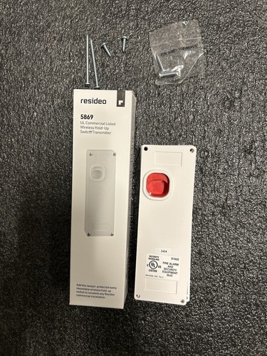 Honeywell Resideo 5869 Wireless Hold Up Panic Switch Transmitter UL | eBay