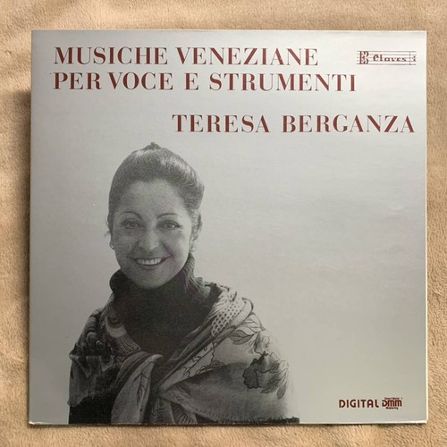 LP Swiss CLAVES D8206 "Venice Music for Voice and Instruments" [Teresa ...