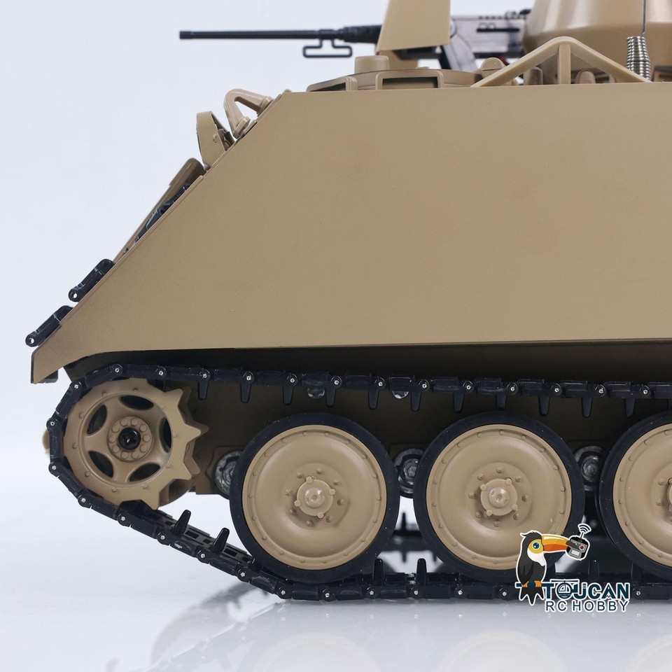 US STOCK 1/16 Tongde RTR RC Tank M2412-B M113A1 ACAV Infrared 360 Turret Smoke | eBay