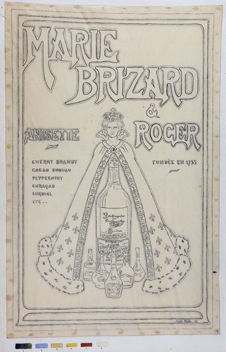 Joseph MASSÉ (1878-1946) Advertising Project Marie Brizard Soye-En ...