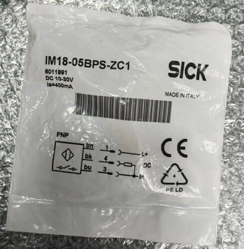 New SICK IM18-05BPS-ZC1 Inductive Proximity Sensor Shielded | eBay