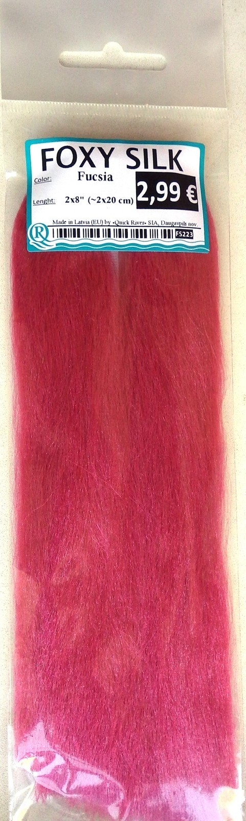 8x FOXY SILK SYNTHETIC EP MIGHTY FIBER streamer fly tying materials Set ...