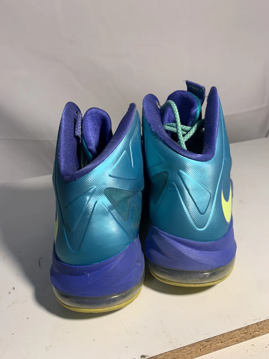 Lebron 10 Green And Blue