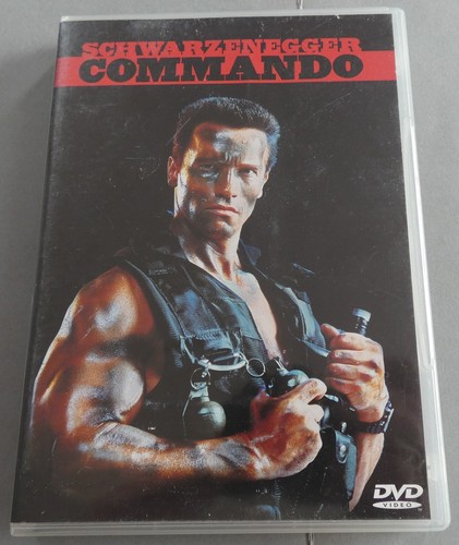 RARE DVD PAL FILM COMMANDO ARNOLD SCHWARZENEGGER VERSION FRANCAISE | eBay