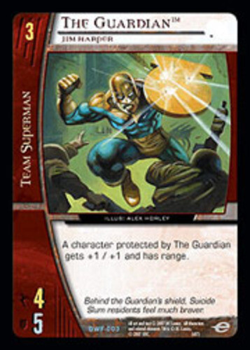 VS System: The Guardian, Jim Harper [Played] VS: DC Worlds Finest TCG ...