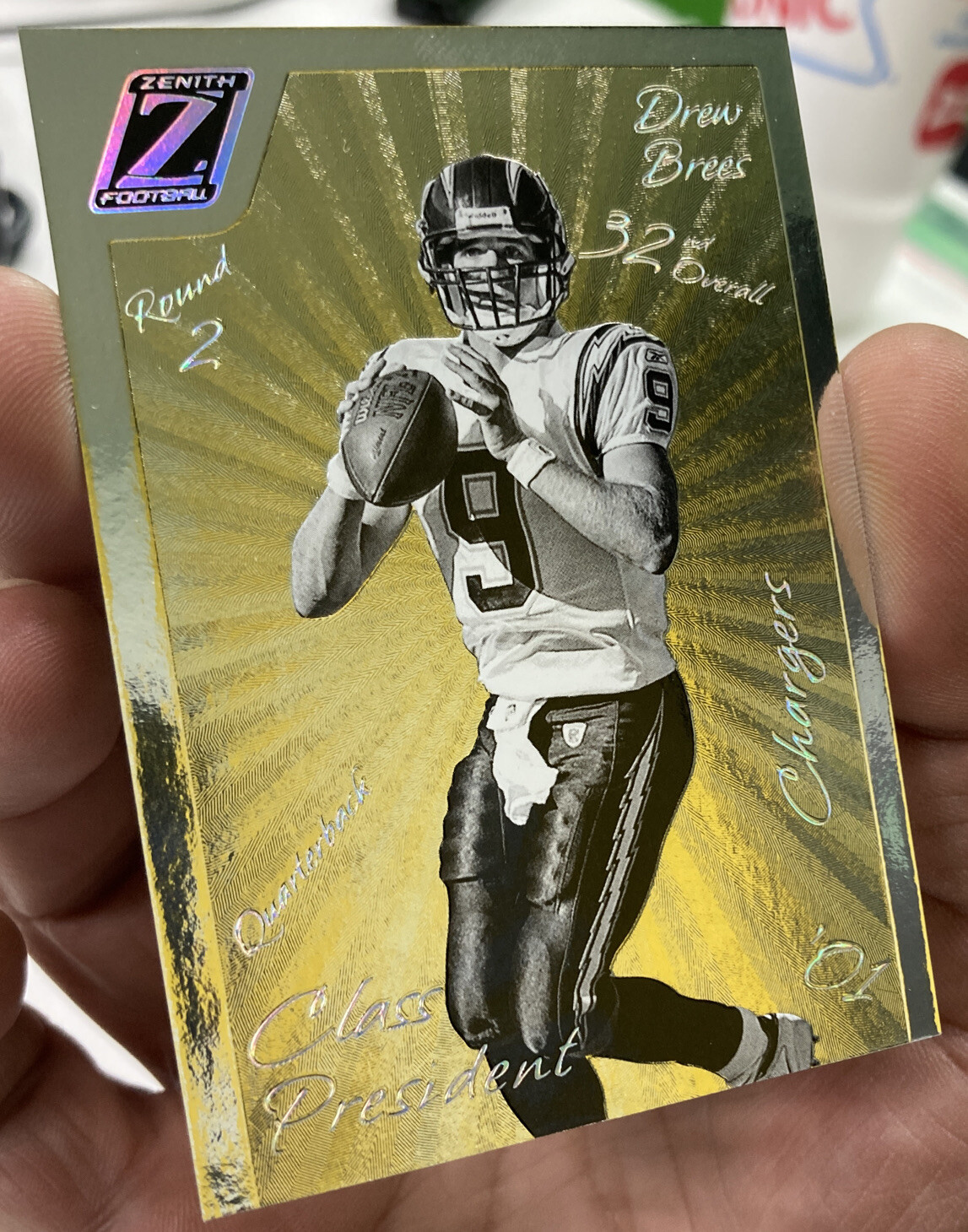 2022 Zenith DREW BREES Class President Insert #CP-2001 San Diego ...