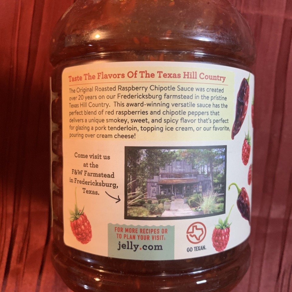 Fischer and Wieser the Original Roasted Raspberry Chipotle Sauce 40 oz ...