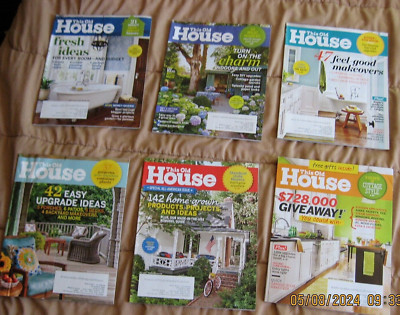 Set of 6 This Old House Magazines, Unread, March - August 2014 | eBay