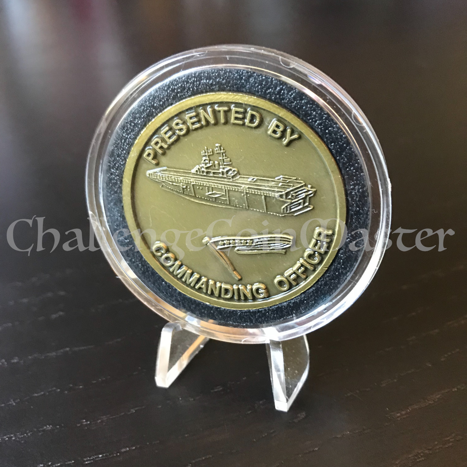 C30 Older USS BATAAN LHD 5 Commanding Officer Command Challenge Coin | eBay