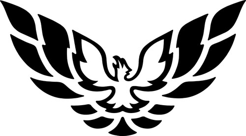 FIREBIRD Trans Am Screaming Eagle Chicken Hood Door Decal Many Colors ...