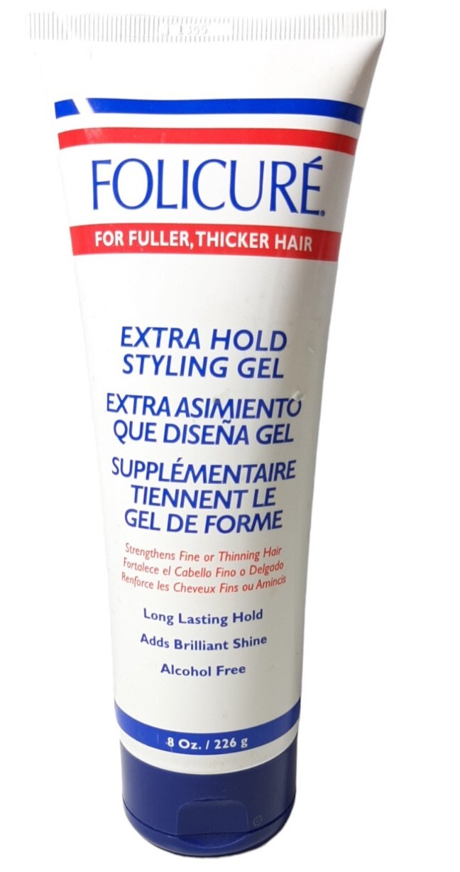 Folicure Extra Hold Gel 8 oz for sale online | eBay