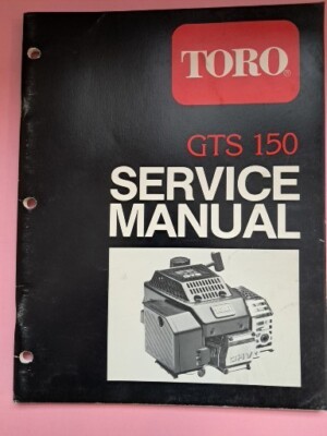 5 ! TORO GTS 150 GTS200 V-ENGINE OHV-ENGINE AND 2-CYCLE ENGINE SERVICE ...