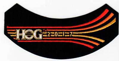 2017 HOG Membership Rocker Patch HARLEY DAVIDSON OWNERS GROUP HD MC | eBay