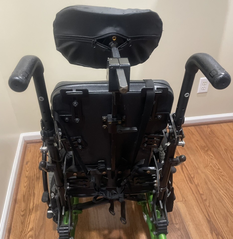 Numotion Quickie Special Needs Pediatric Adjustable Manual Green ...