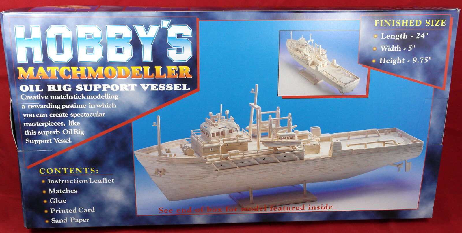 Matchstick Model Kits Wooden Modelling Match Craft Art | eBay