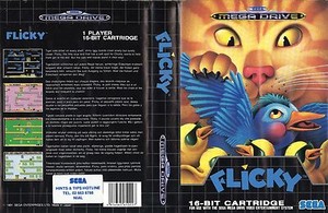 - Flicky Megadrive PAL EU Replacement Box Art Case Insert Only | eBay
