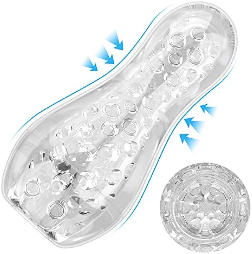 Mini Ribbed Pocket Pussy Stroker Sleeve Male Masturbators Adult Sex ...