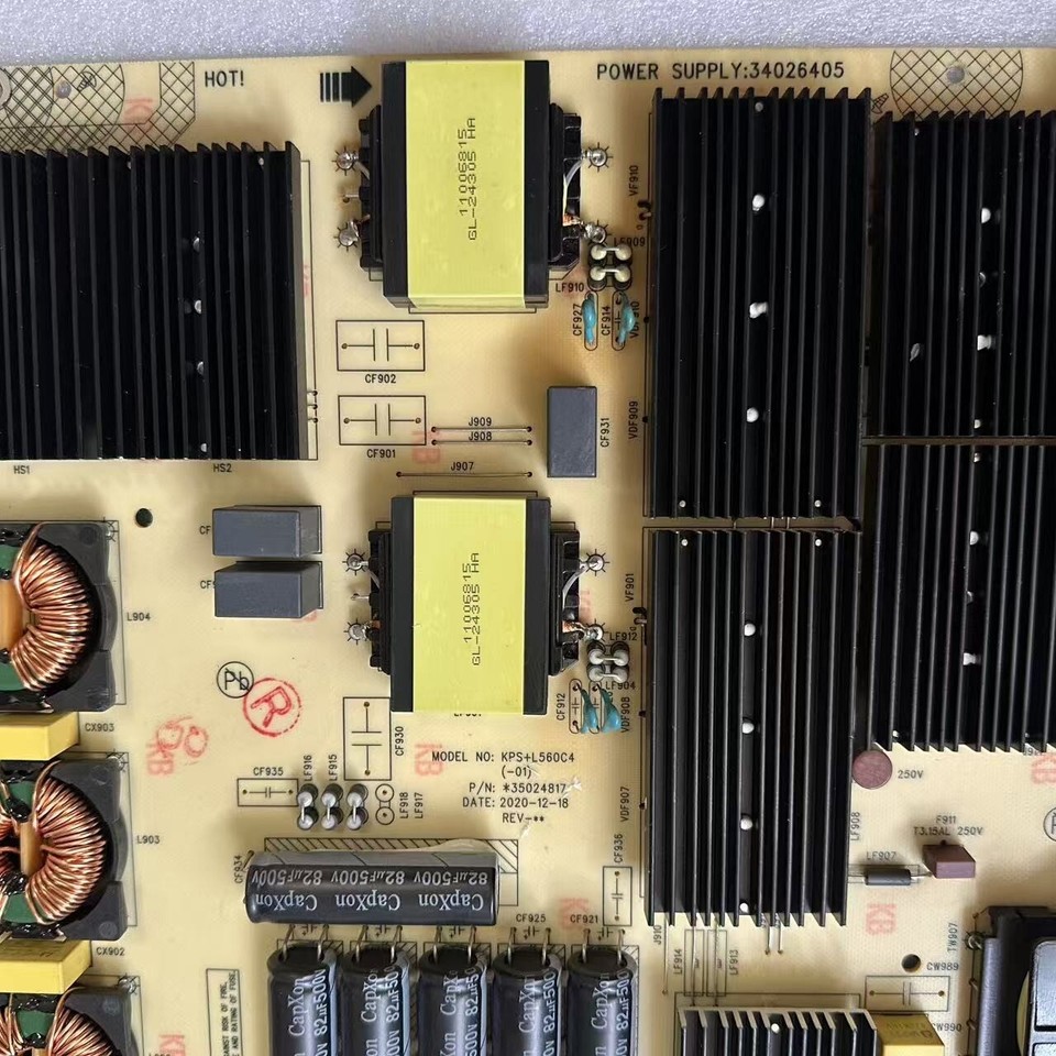 Skyworth KM98B01A Power Board 34026405 35024817 KPS+L560C4 | eBay