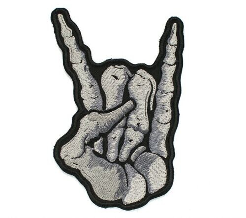 Skeleton Rock Hand Sign