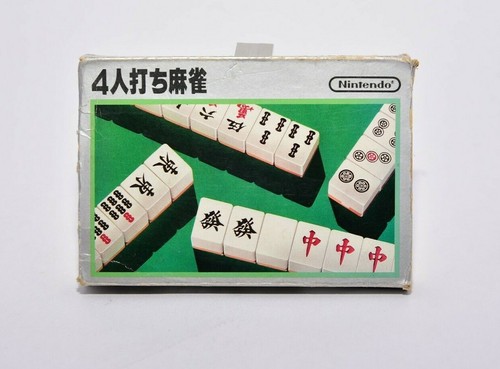 4-nin Uchi Mahjong Famicom Complete in Box Japan Import North American ...