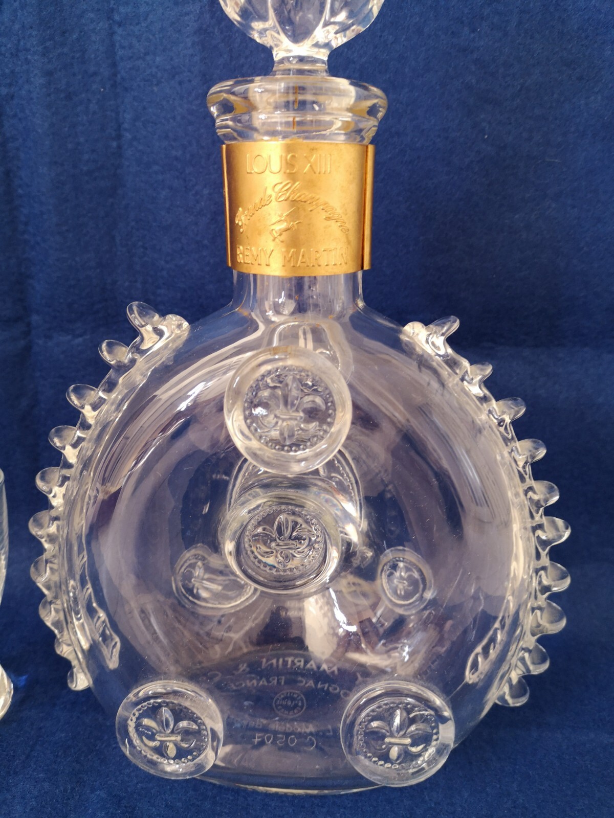 Remy Martin Louis XIII Empty Bottle and Stopper Baccarat with Box | eBay