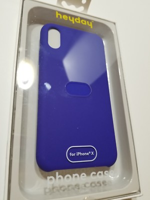 heyday Apple iPhone X/XS Silicone Case - Blue | eBay