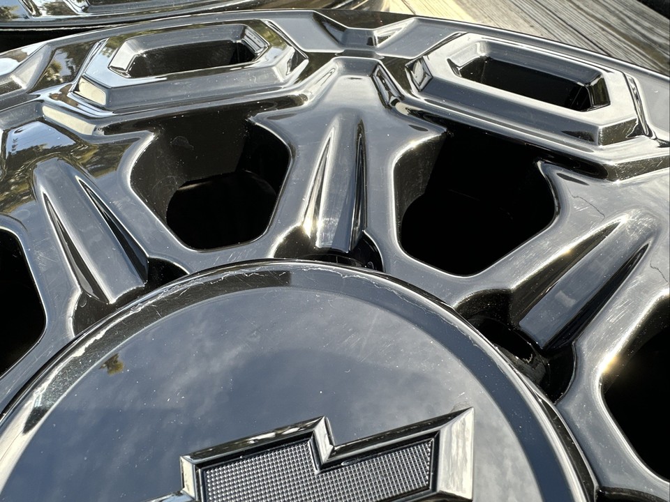 20" Silverado Sierra Factory OEM Wheels Rims 2500 3500 Black 84745541 ...