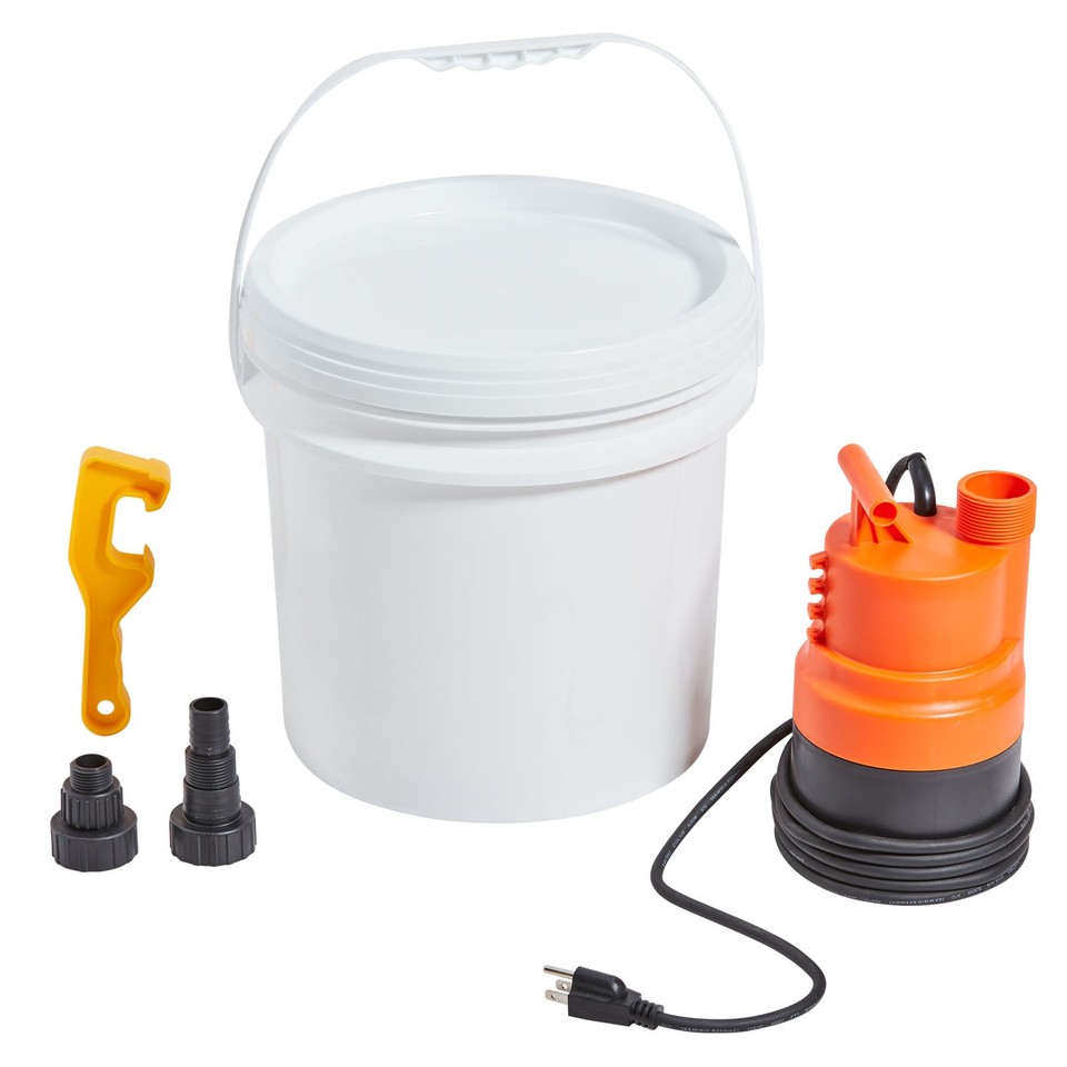 Uimoso Tankless Water Heater Flushing Descale Kit with Pump & 3.7 ...