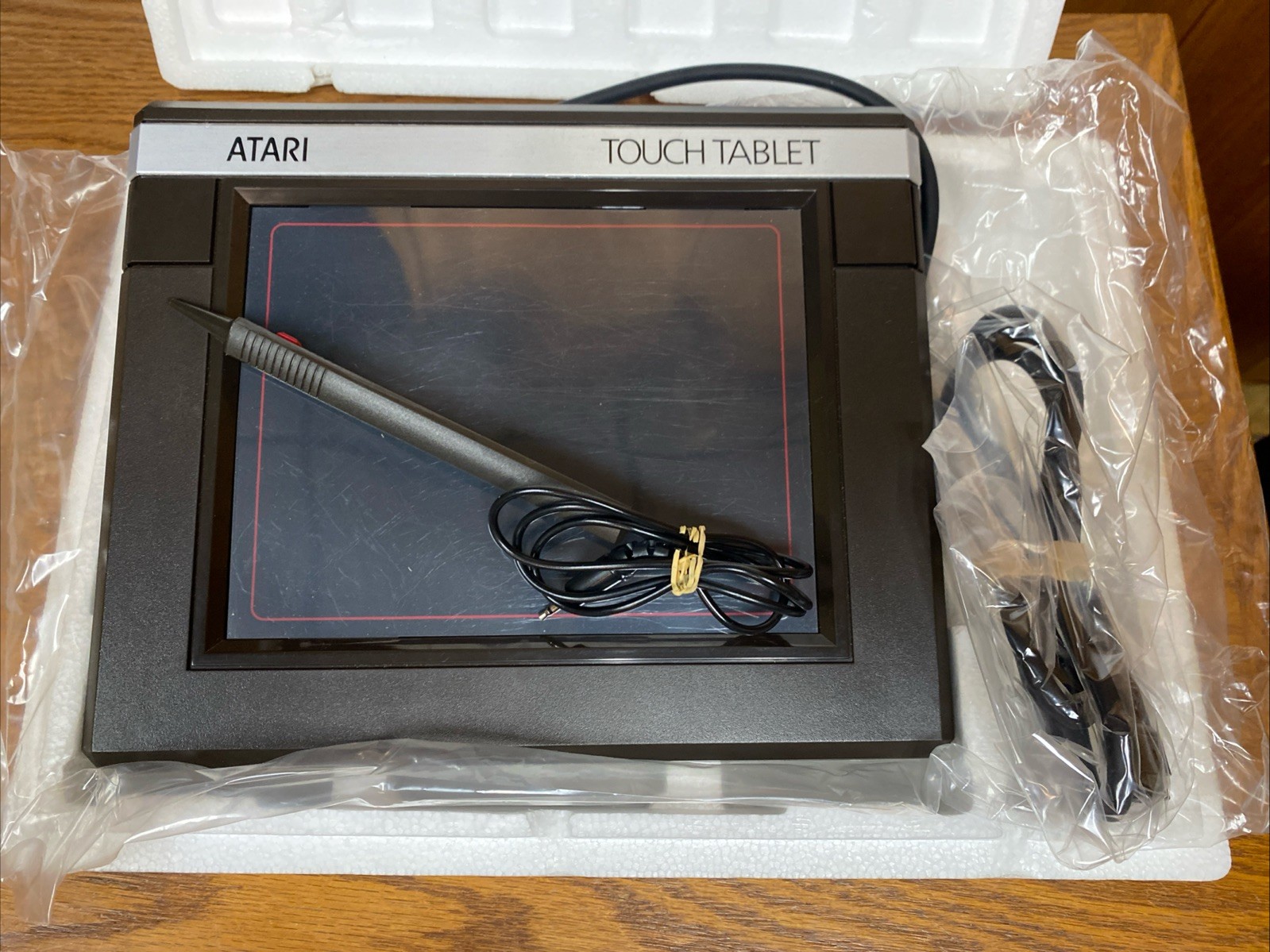 The Atari Touch Tablet w/ Original Box Atari 800 (1983) | eBay