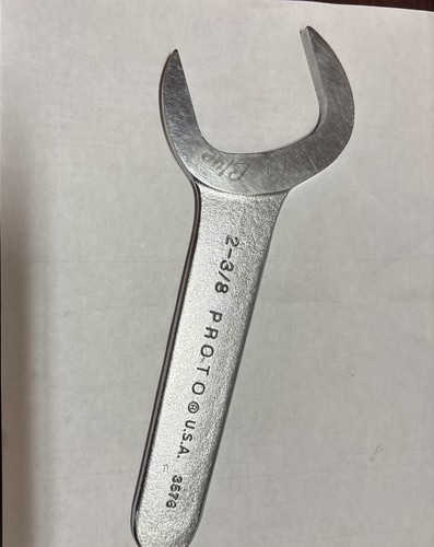 Proto 3576 2-3/8 Thin Pattern Service Wrench Made In USA | eBay
