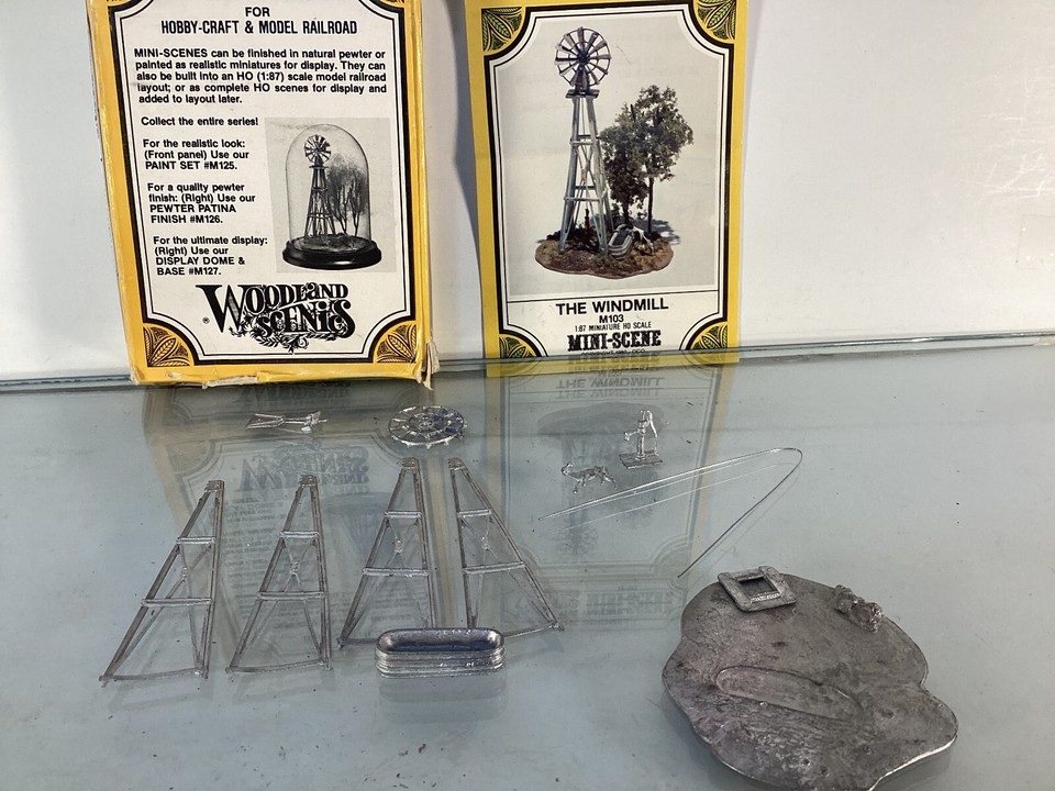 Woodland Scenics "Scenic Details" HO Scale "The Windmill" Building Kit ...