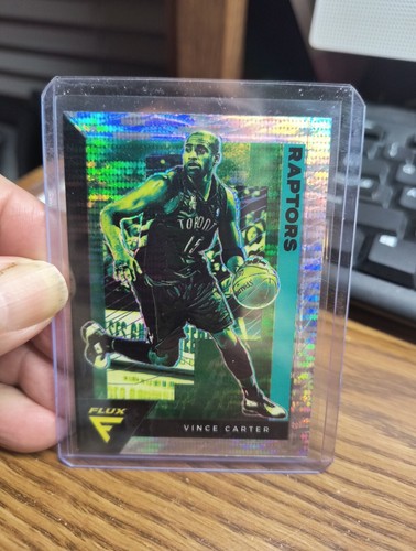 2020-21 Panini Flux Vince Carter Silver Pulsar Prizm Card #189 Toronto ...