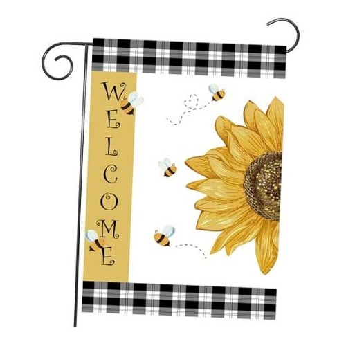 Seasonal Garden Flags 12X18 Inch Double Sided Linen Decor for 12X18 ...