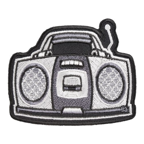 Retro Boombox Radio Patch, Music Theme Patches | eBay
