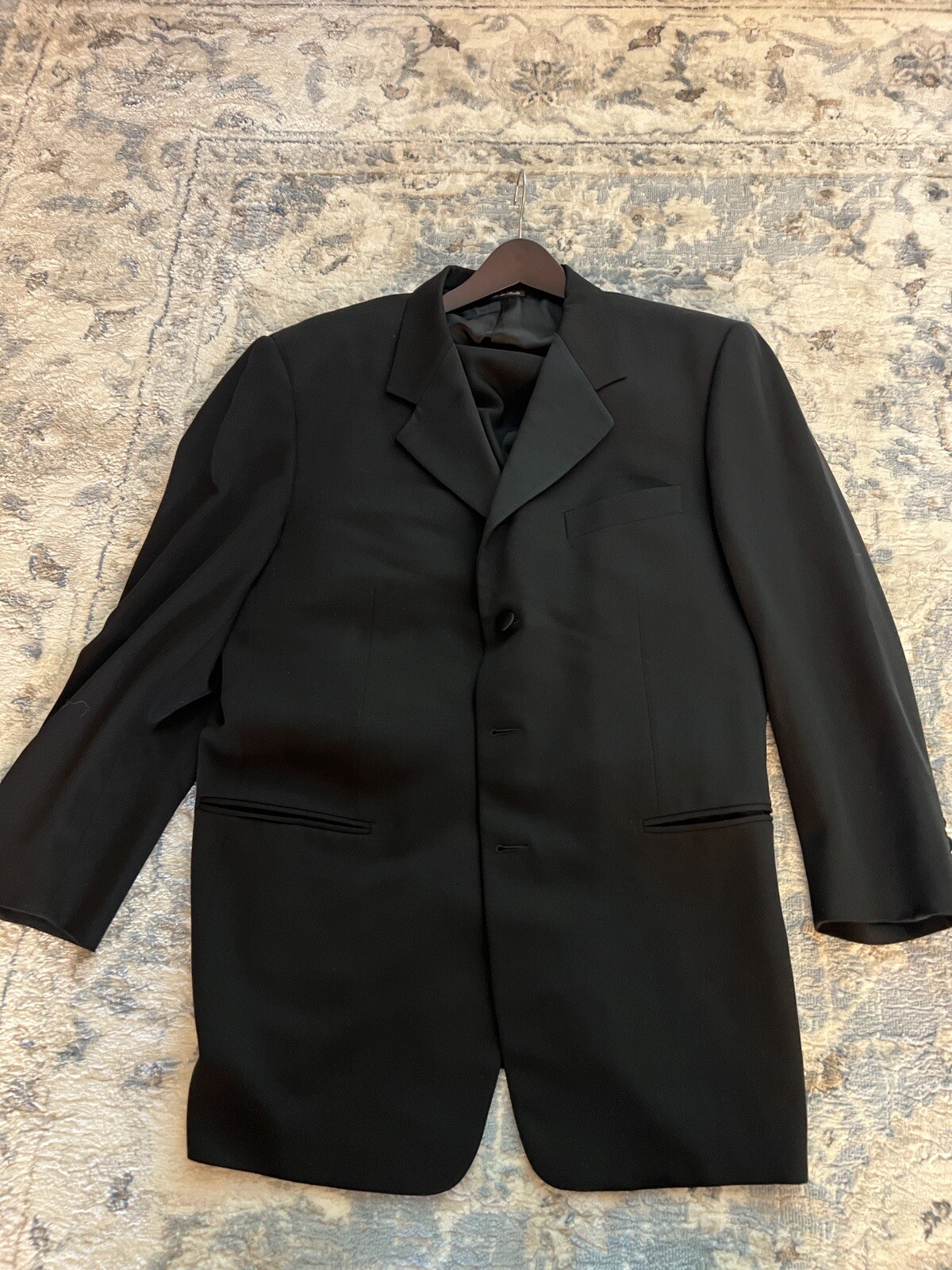 Pal Zileri Grippe Forall Man Suit Black | eBay