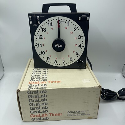 GraLab Universal Timer for Darkroom with Buzzer - Working Well Model ...