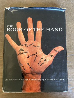 The Book Of The Hand By Fred Gettings Hardcover DJ | eBay