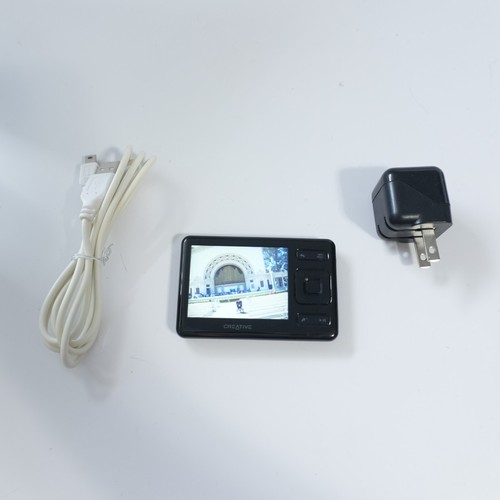 Creative Zen DVP-FL0001 Digital Media Player Black 2.5" LCD Screen FM ...