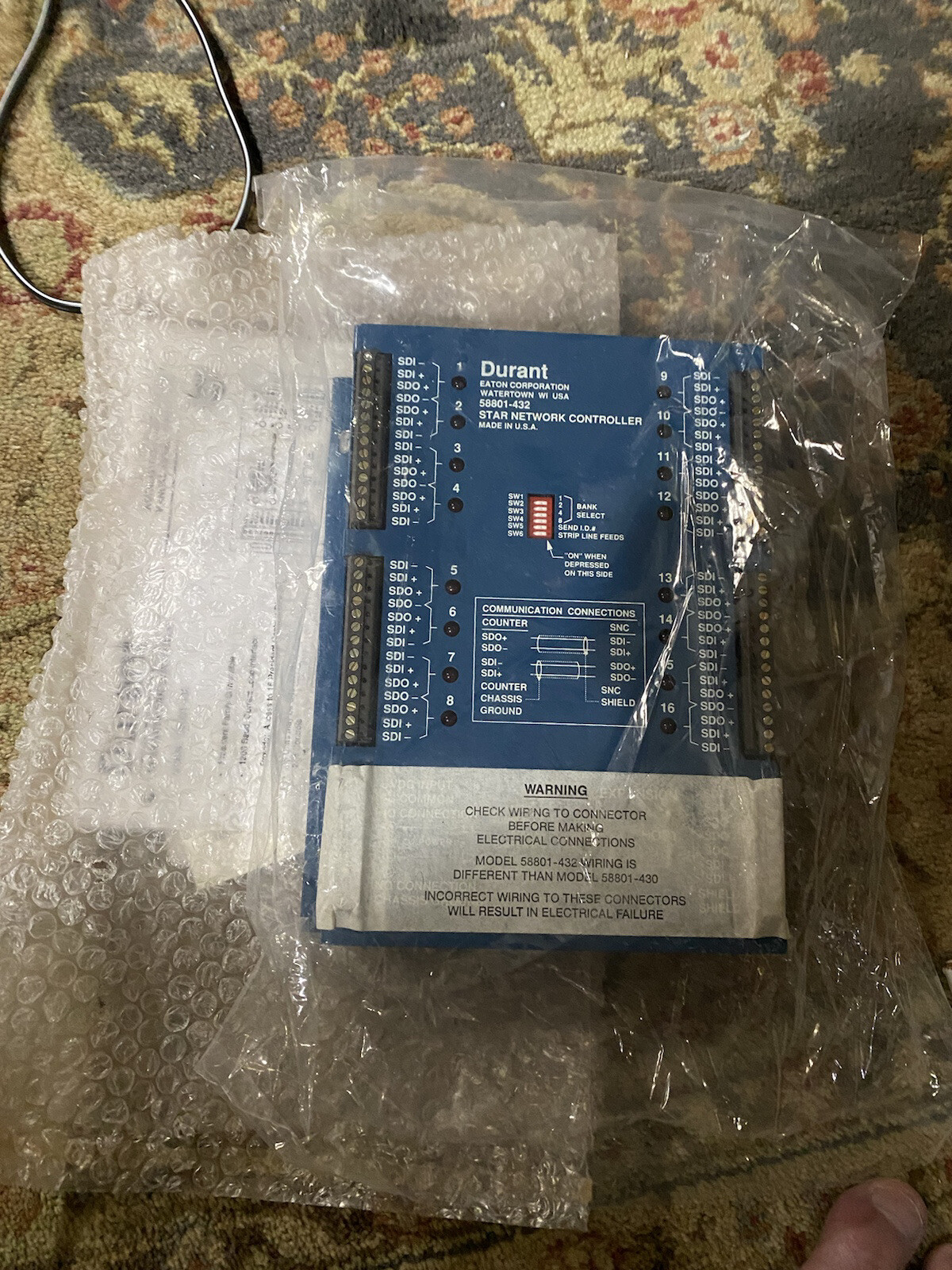 NEW. EATON DURANT 58801-432 STAR NETWORK CONTROLLER NEW CONDITION | eBay