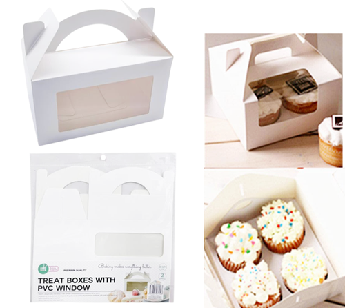 8 x Paper Treat Box Party Candy Goodie Favor Loot Filler Boxes Gift ...