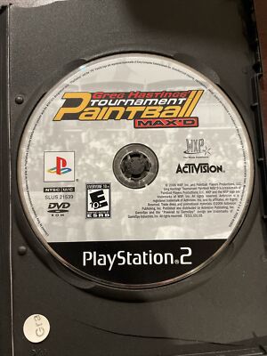 Greg Hastings Tournament Paintball Max'd Sony Playstation 2 Game Only ...