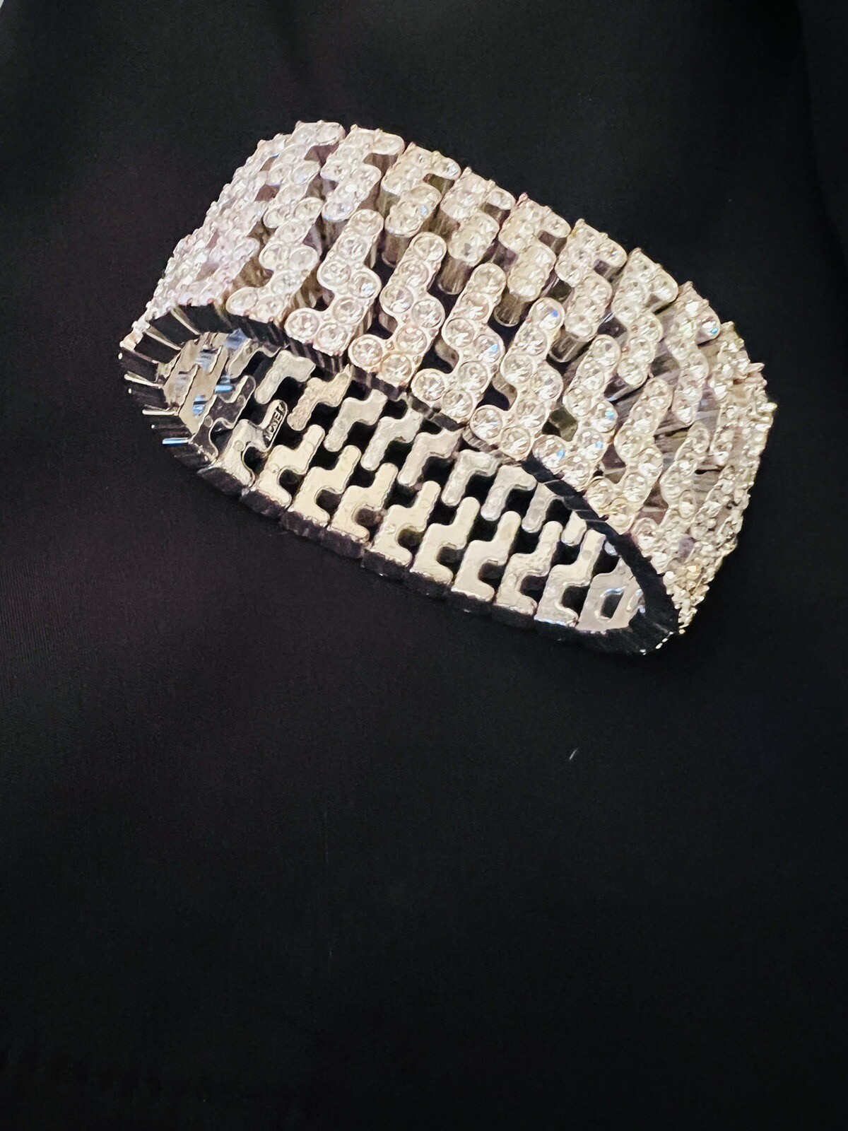 Tom Binns for Disney Couture Crystal Stretchable Wide Cuff Bracelet | eBay