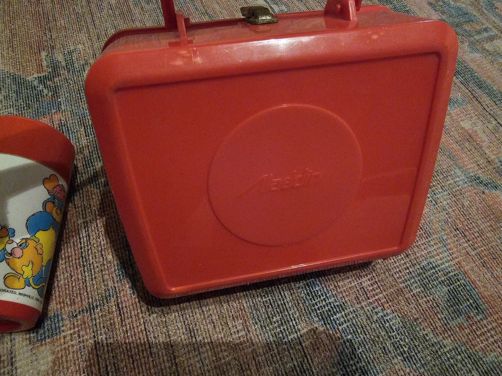 1986 Popples Red Lunch Box With Thermos | eBay