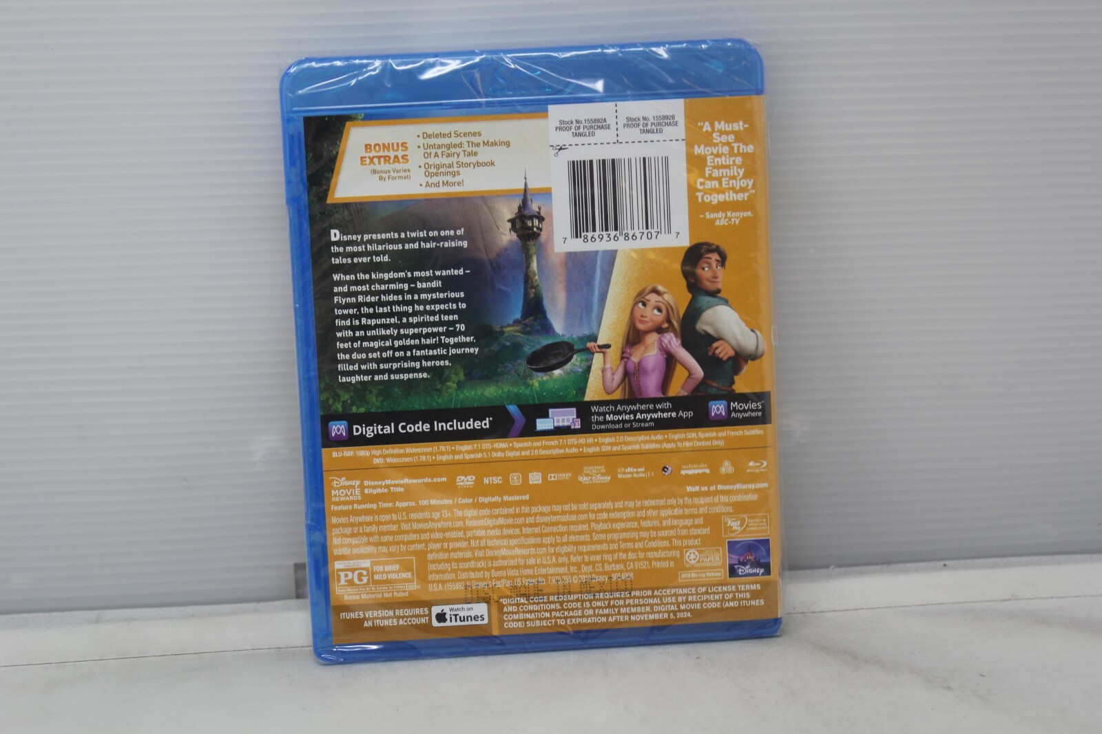 Tangled Itunes Dvd Cover
