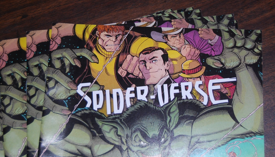 Spider-Verse #4 Marvel 2015 Spider-Man Ghost-Spider Arana Spider-Ham ...